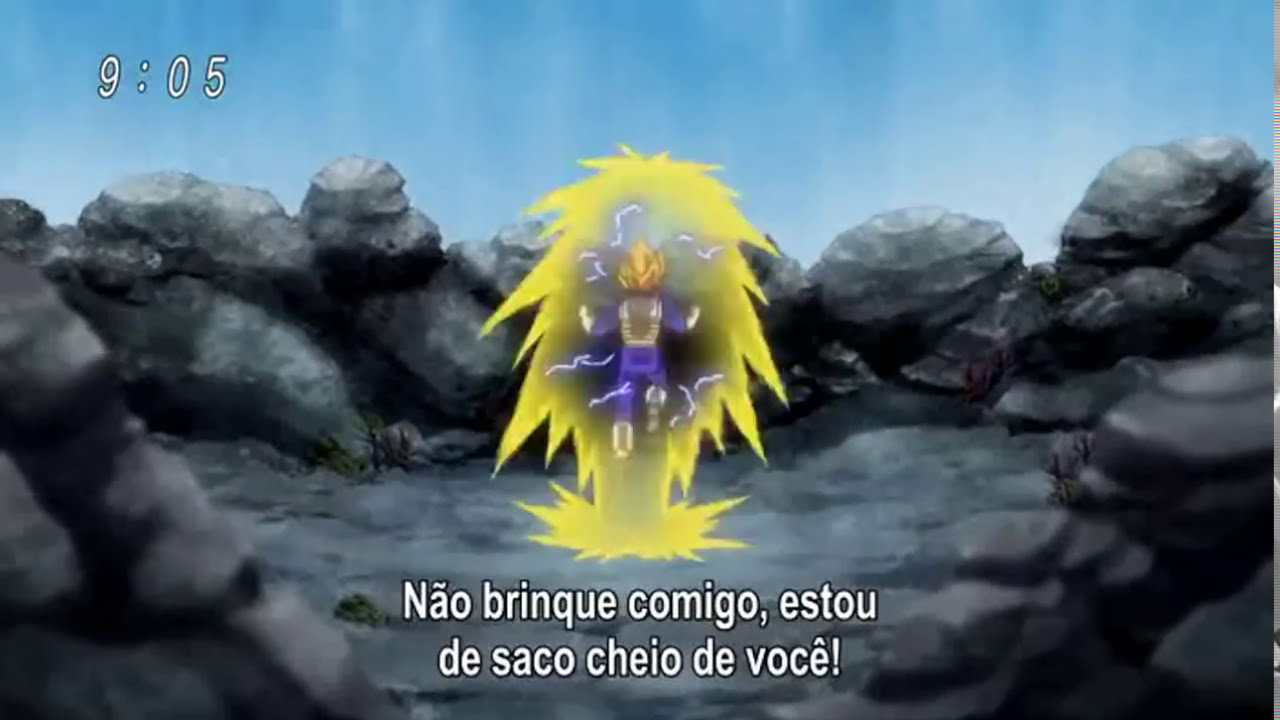 Super Vegeta enfrentando Bills Sama - YouTube