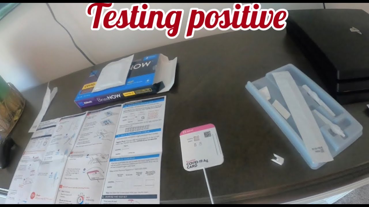 TESTING POSITIVE FOR COVID - YouTube