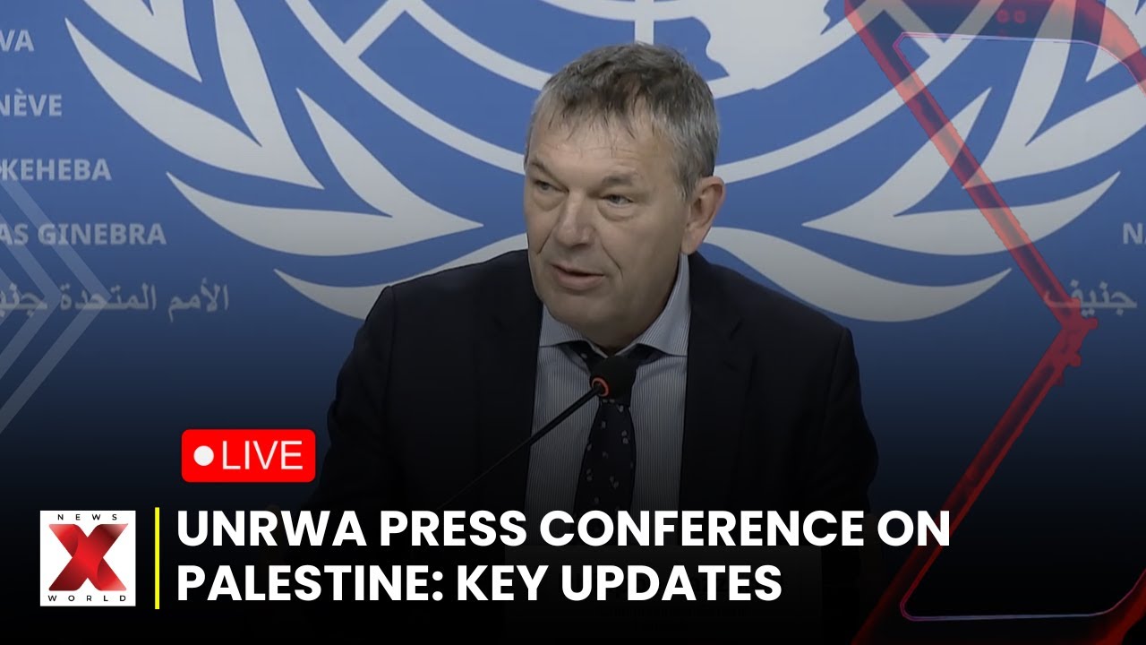 UNRWA PC LIVE | UNRWA Updates on Palestine: Key Challenges and ...