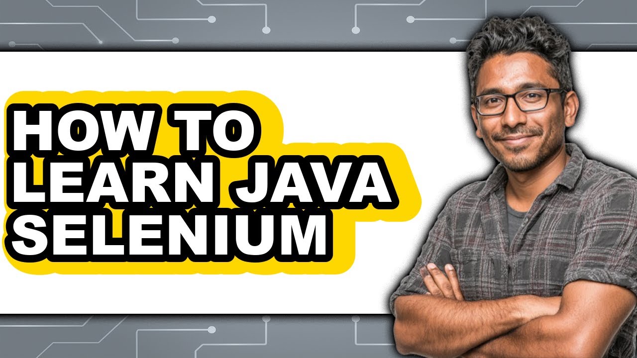 How to Learn Java Selenium (Only Way) - YouTube