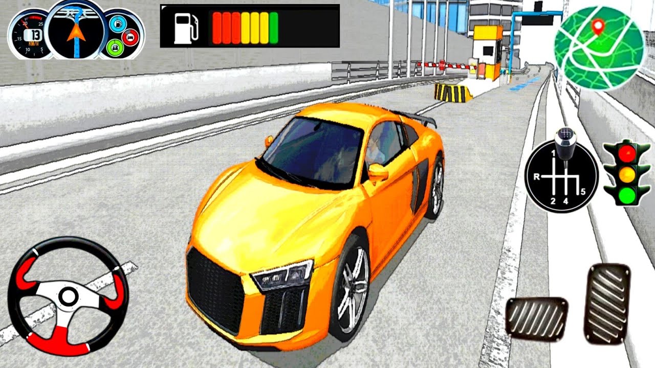 Audi R8 Games - Super Sports Car Drawing - Luxury Car Game Video #r8 ...