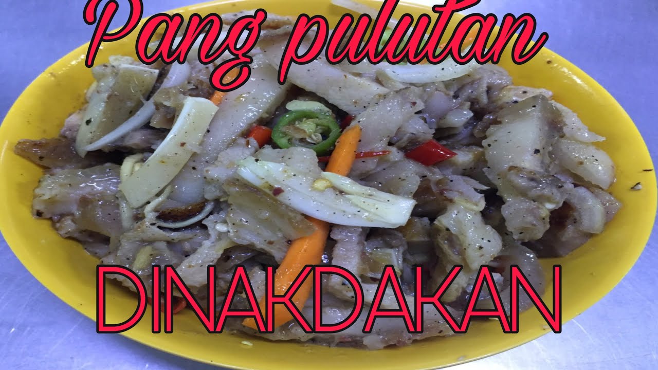 DINAKDAKAN/sarap pang pulutan Chefboyrogs cooking tutorial (simple) # ...