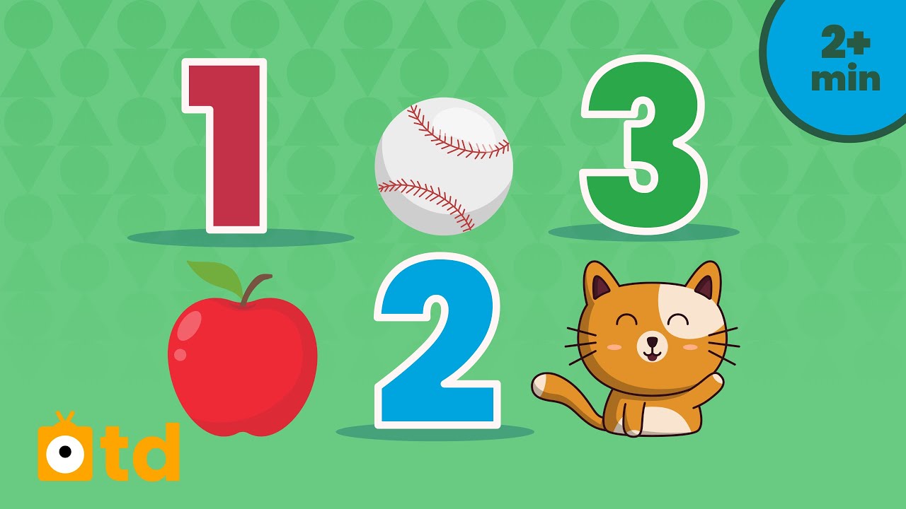 Learn 123, English Numbers with Object Counting for Children ...