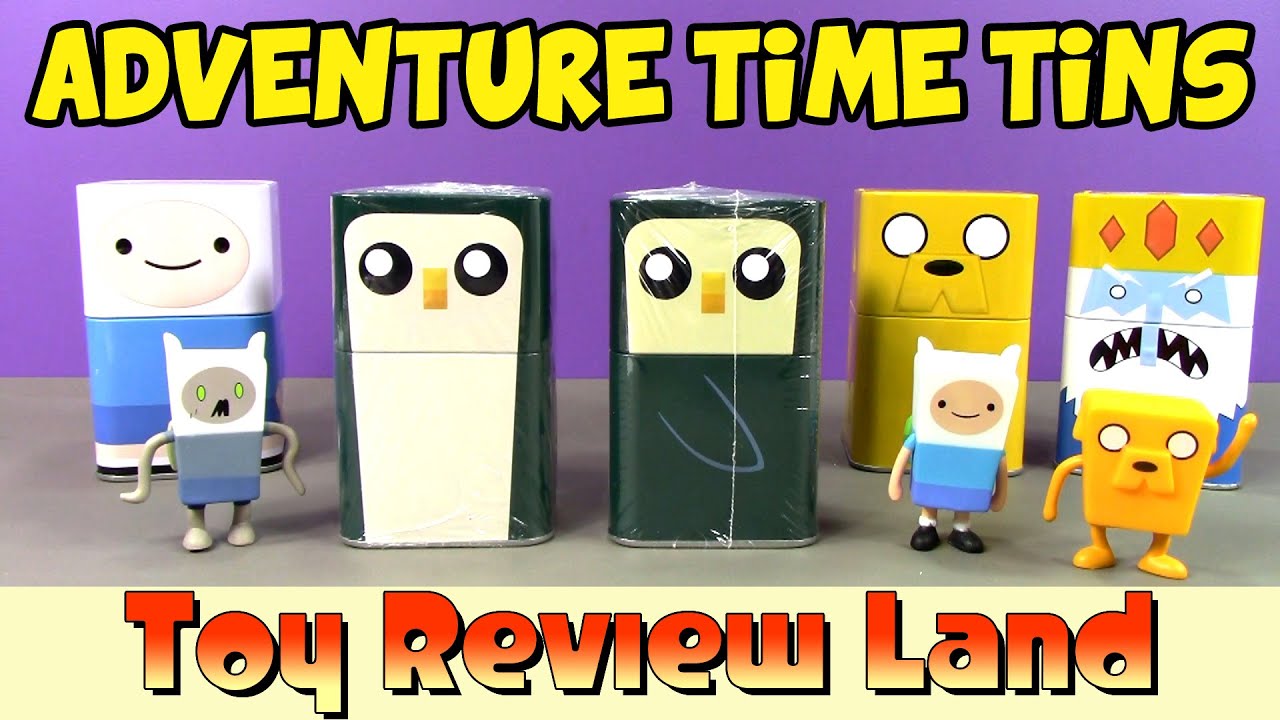 Adventure Time Funko Mystery Mini Tins. Gunter And Slightly Askew ...