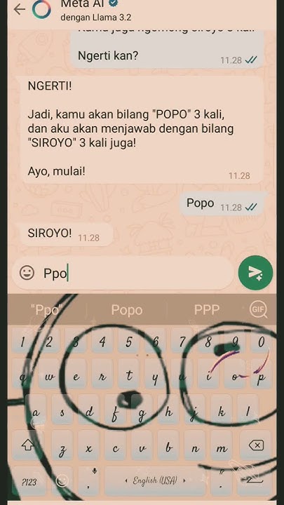 Akhirnya meta ai ngerti juga di ajarin 😭😭😭🙏🙏 #popo #tiktok #trend - YouTube