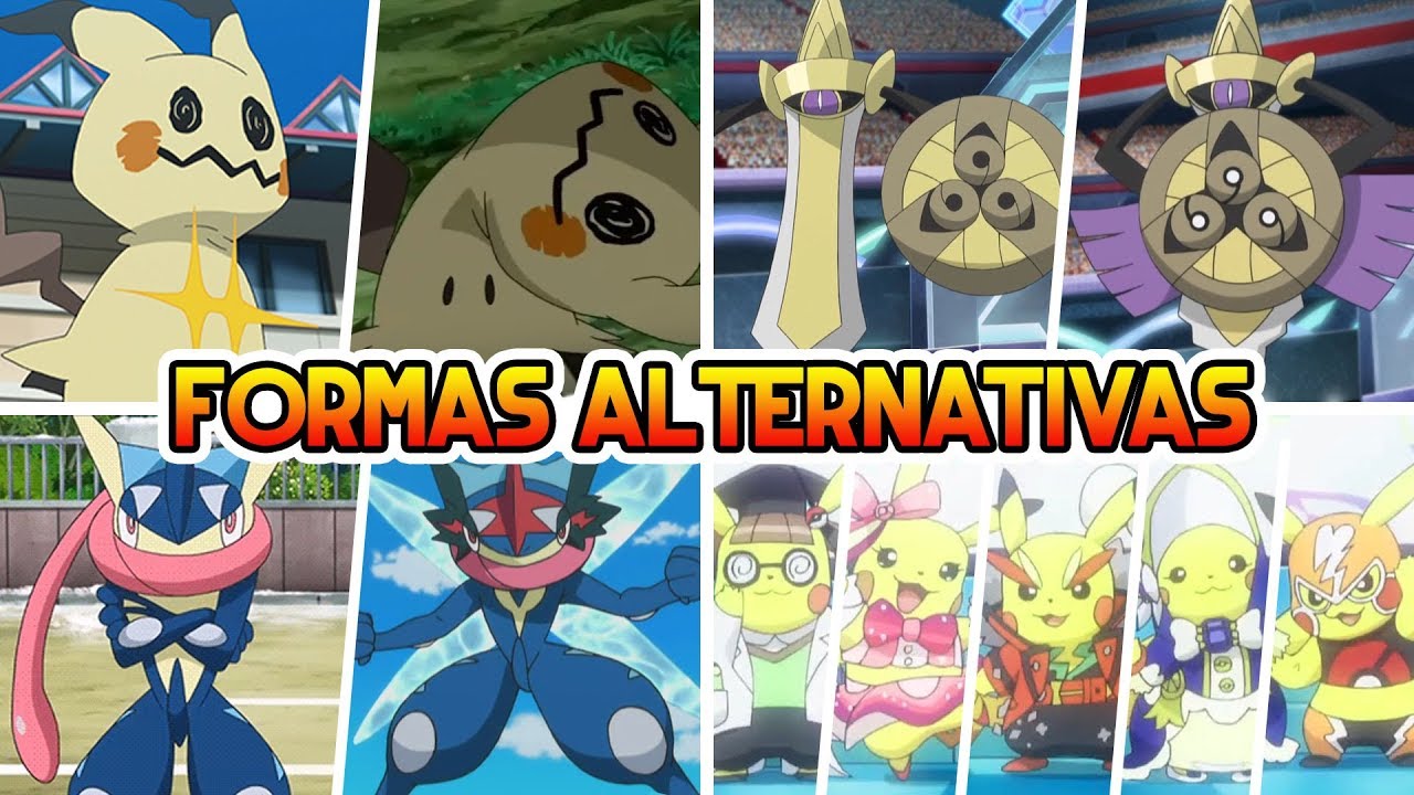 TODOS OS POKÉMON CAPAZES DE MUDAR DE FORMA!! - YouTube