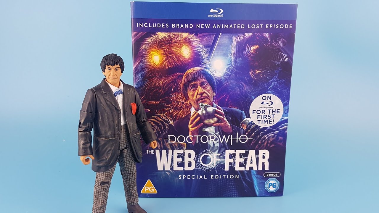 Blu-ray Doctor who Web of fear unboxing review - YouTube