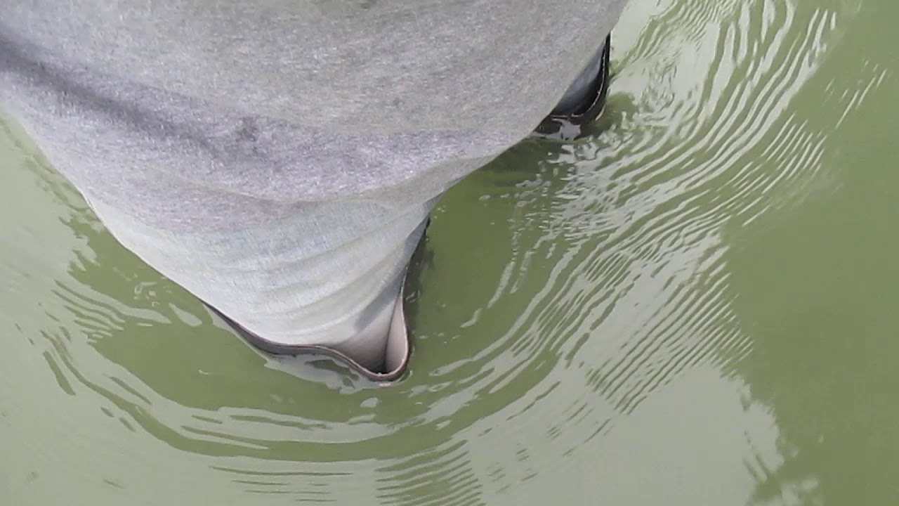 Flooding my waders - YouTube