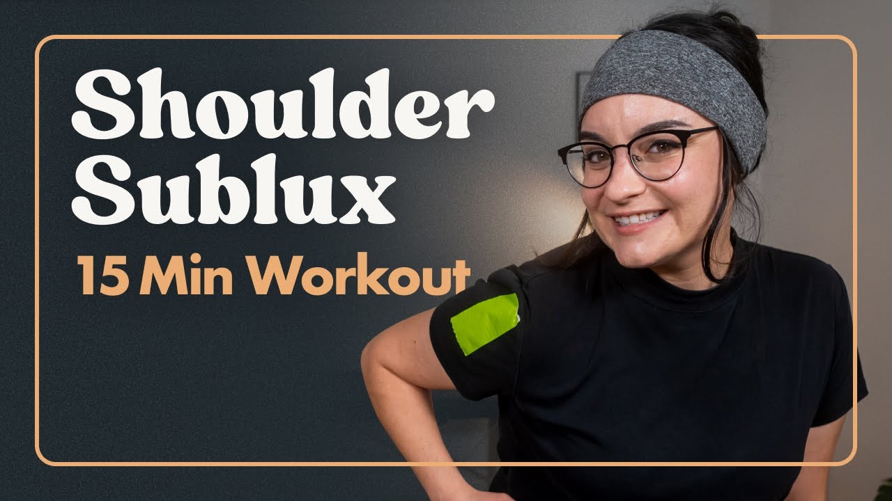 Improve Shoulder Subluxation After Stroke - 15 Min Workout - YouTube