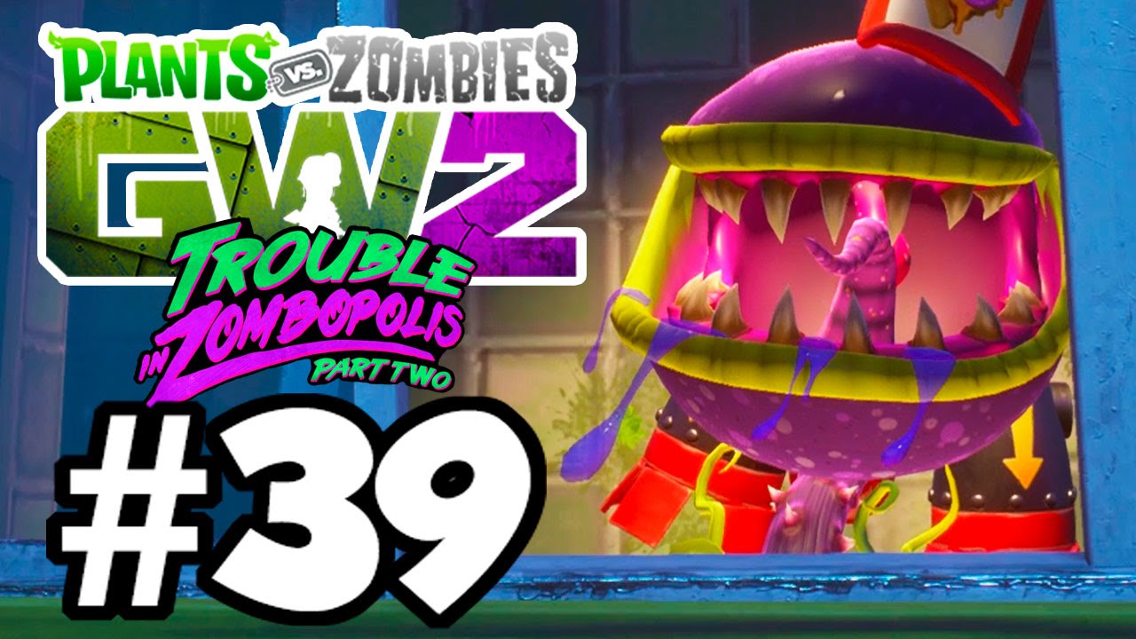 Plants vs. Zombies: Garden Warfare 2 - Osa 39 Chomper Pizza - YouTube