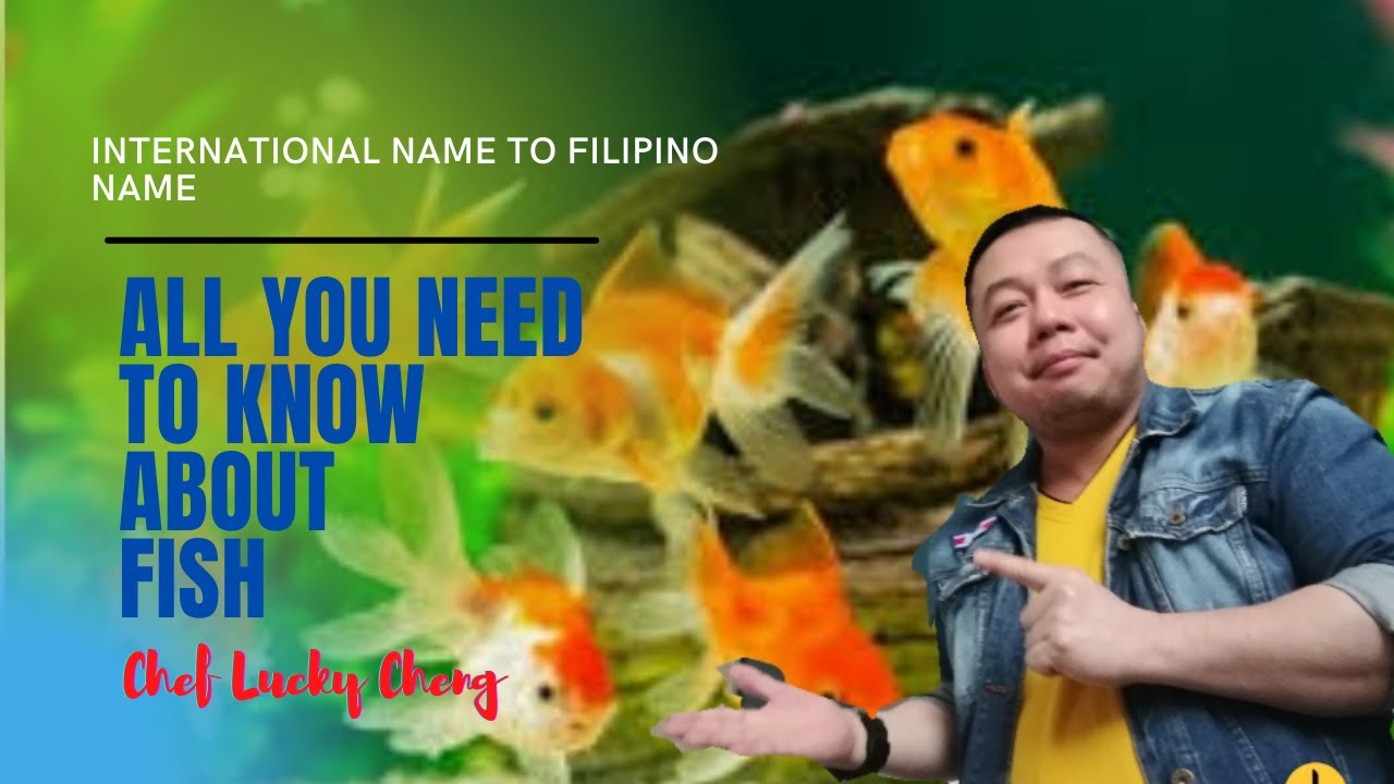 International Fish Names in Filipino Translations | Chef Lucky Cheng # ...
