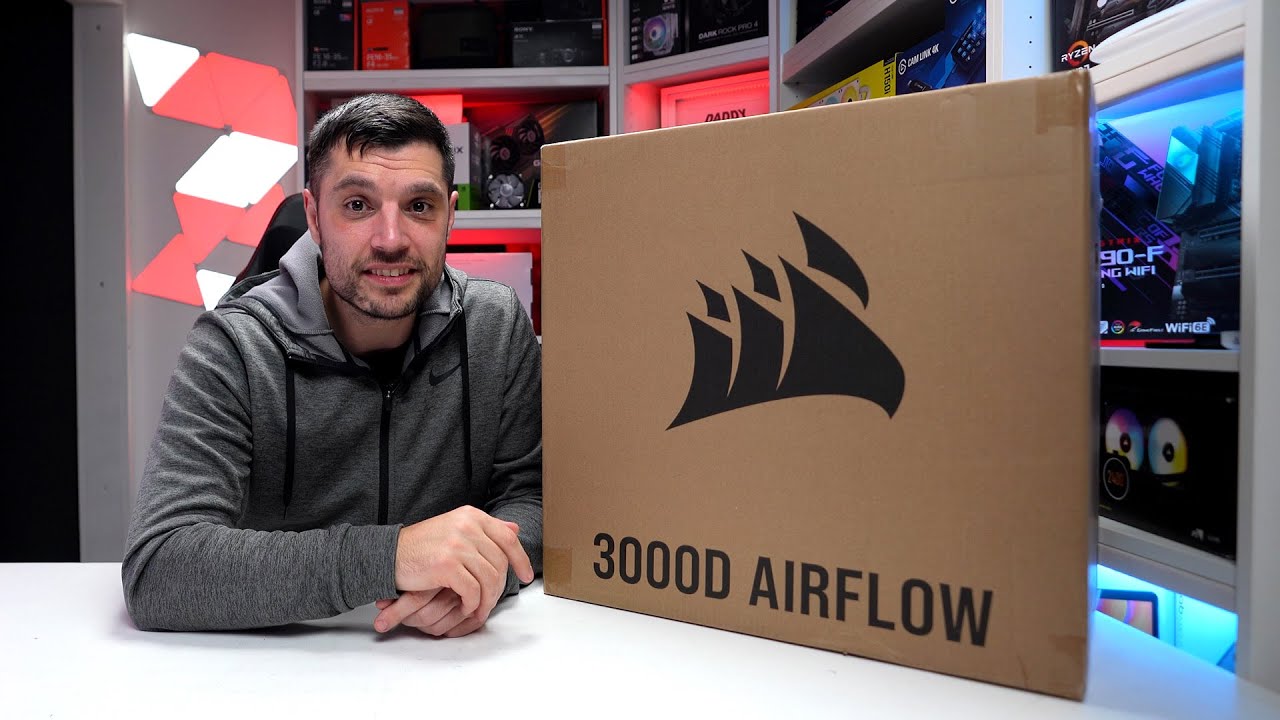 Corsair 3000D Case: Unboxing And Overview - YouTube