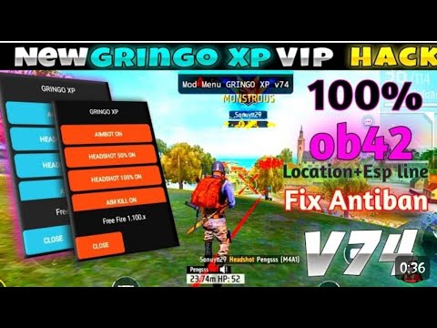 Gringo Xp V2 FF Advance Server l New Version Mod Menu Ob43 Update l ...