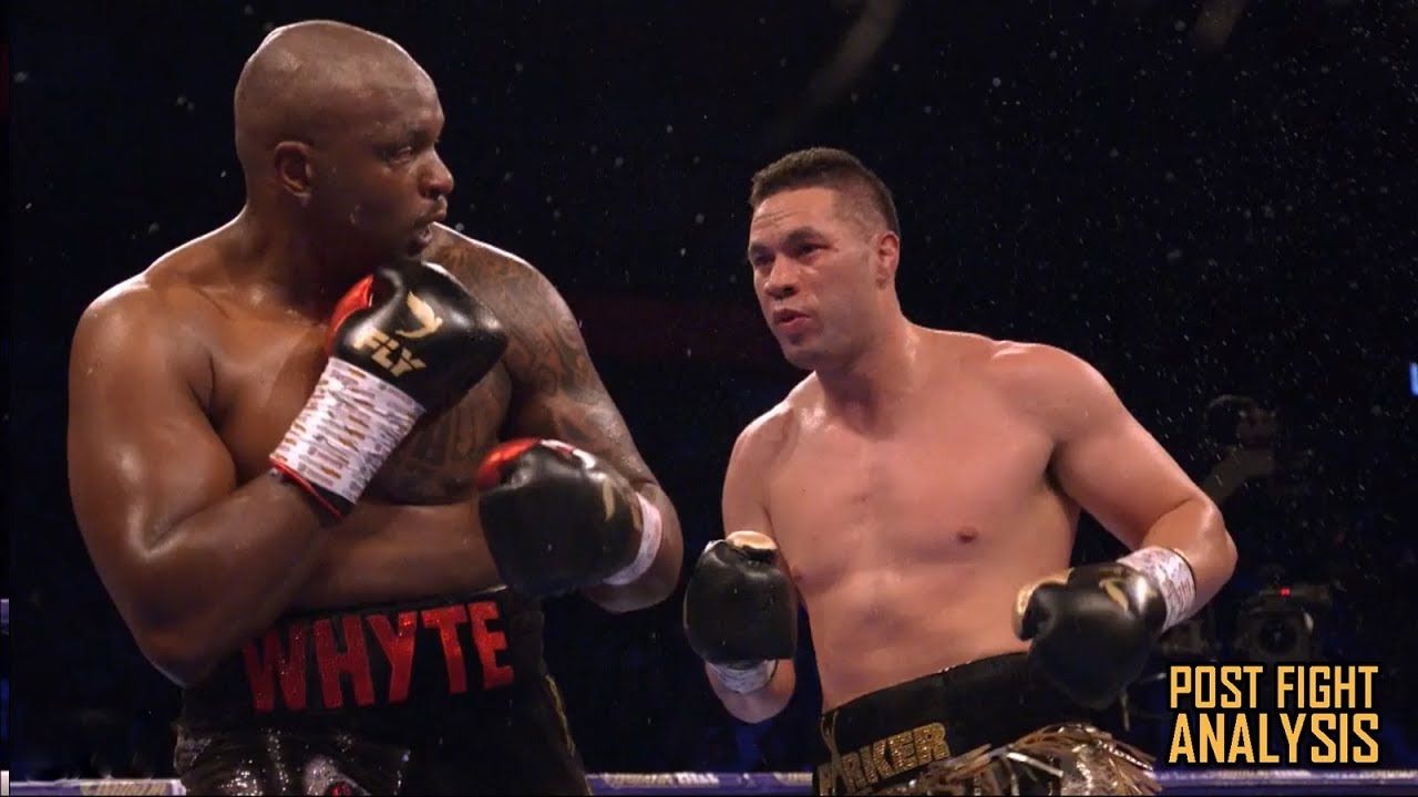 DILLIAN WHYTE VS JOSEPH PARKER - 3 KNOCKDOWN THRILLER!!! POST FIGHT ...