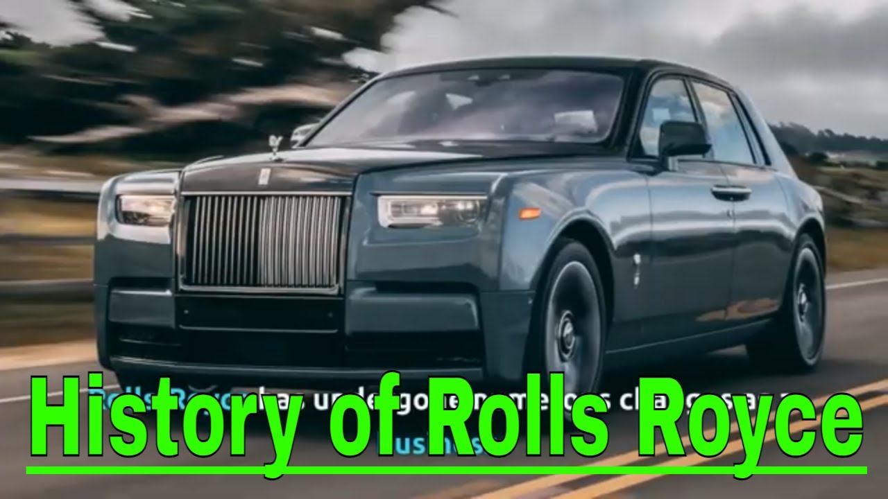 history of rolls royce #rollsroycehistory - YouTube