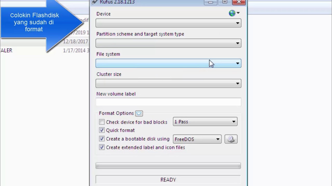 Instal Windows 7 dari flashdisk | ISO | Rufus - YouTube