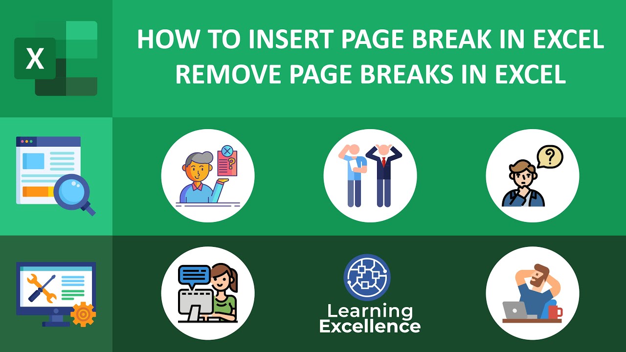 How To Insert Page Break In Excel Remove Page Breaks In Excel YouTube How To Insert Page Break In Excel Remove Page Breaks In Excel YouTube