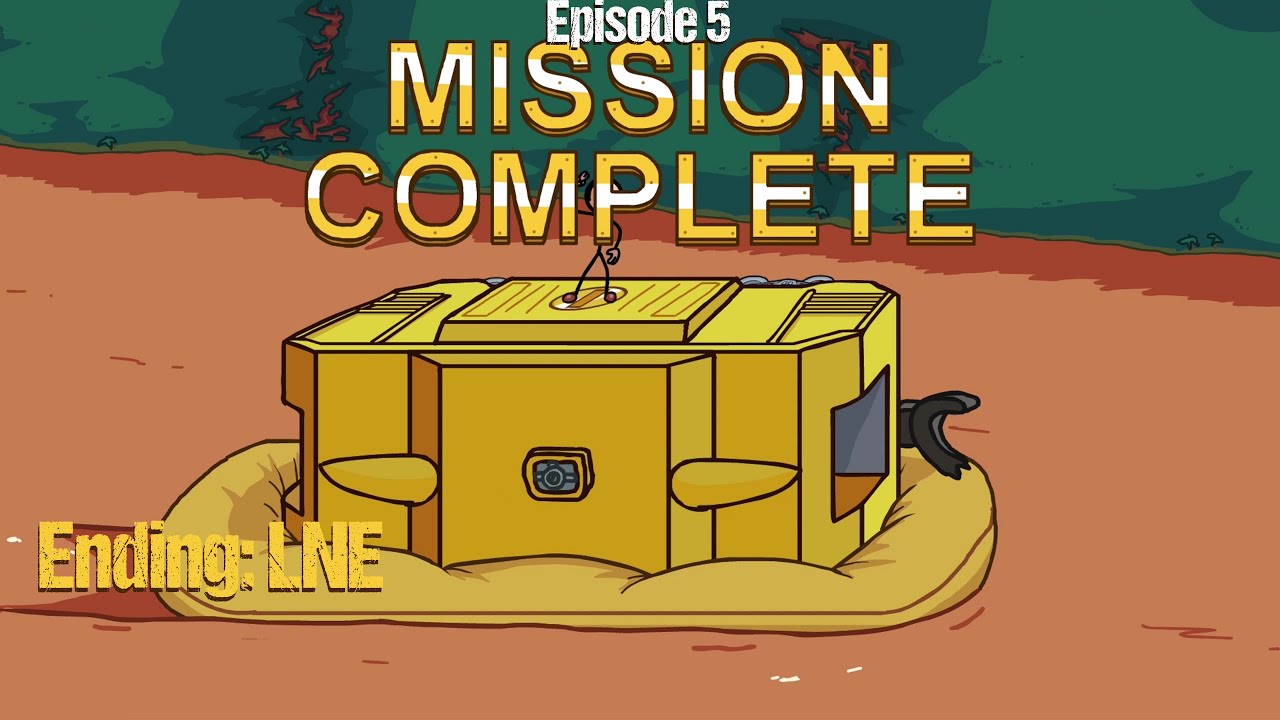 The Henry Stickmin Collection - Ep.5: Completing the Mission - Ending ...