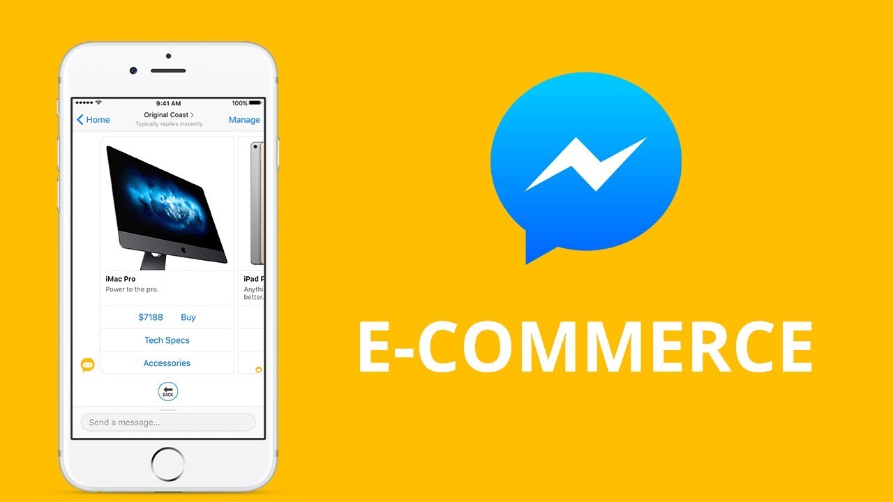 Chatbot E-commerce Messenger - Accept credit card payment for your ...