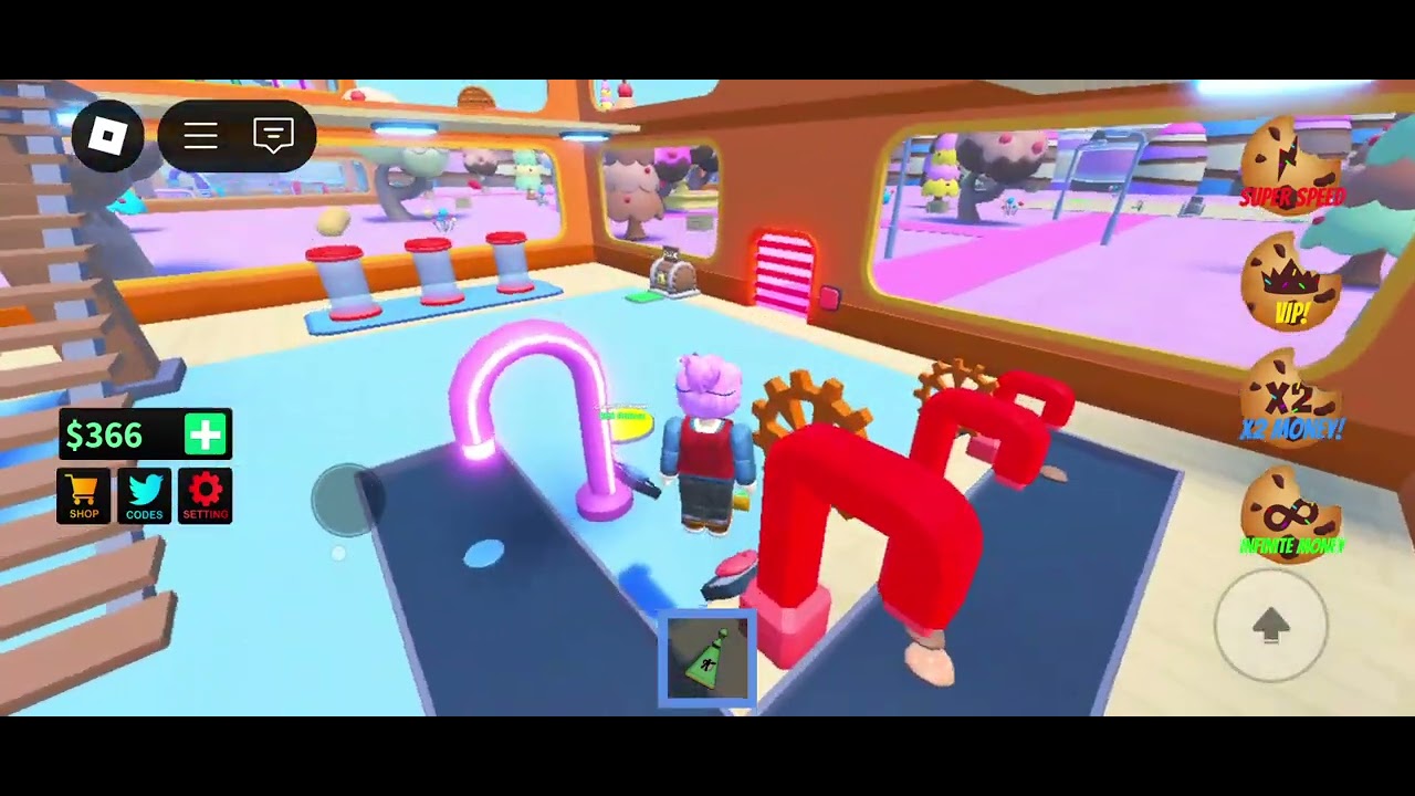 Building cookies bakery game - YouTube