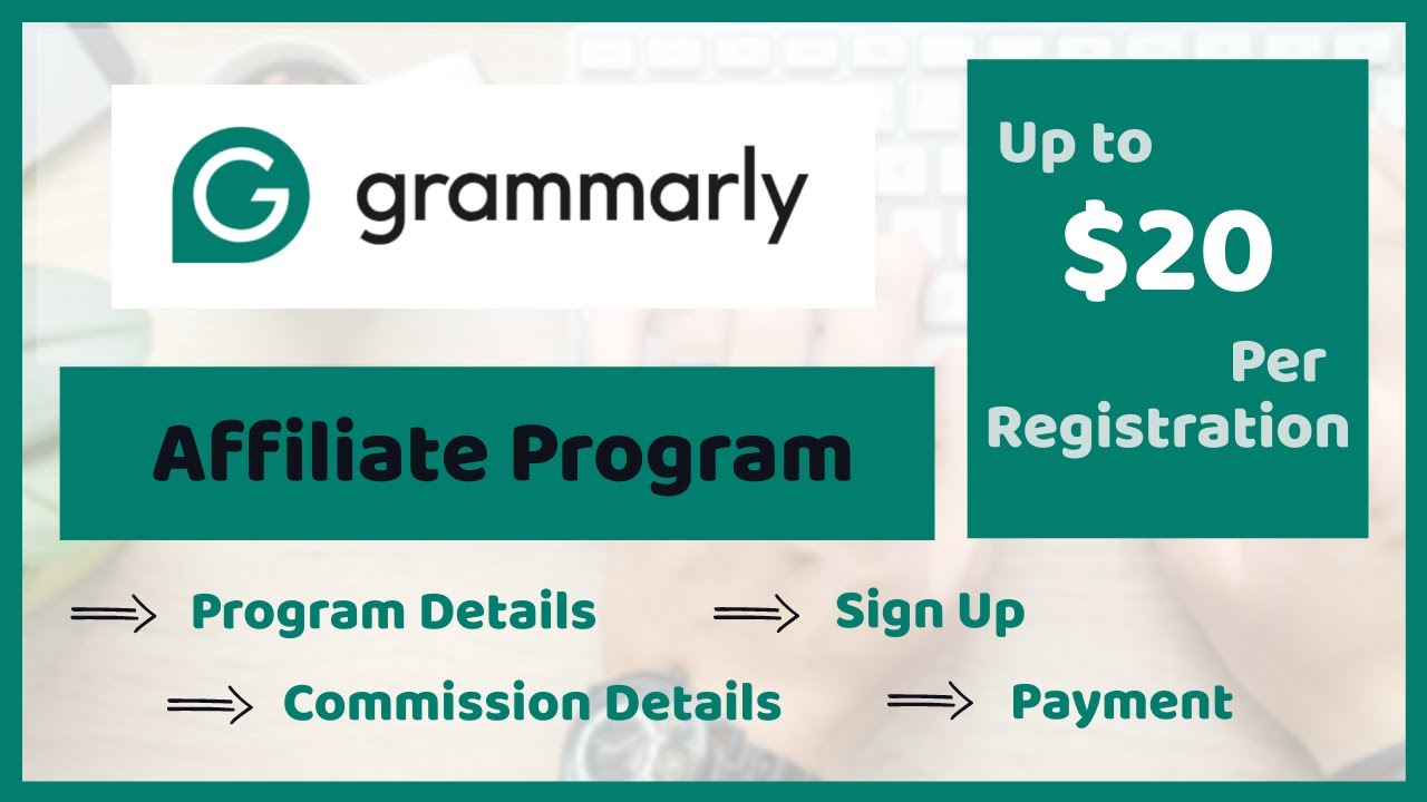 Grammarly Affiliate Program [2026] | Earn Money from grammarly.com ...