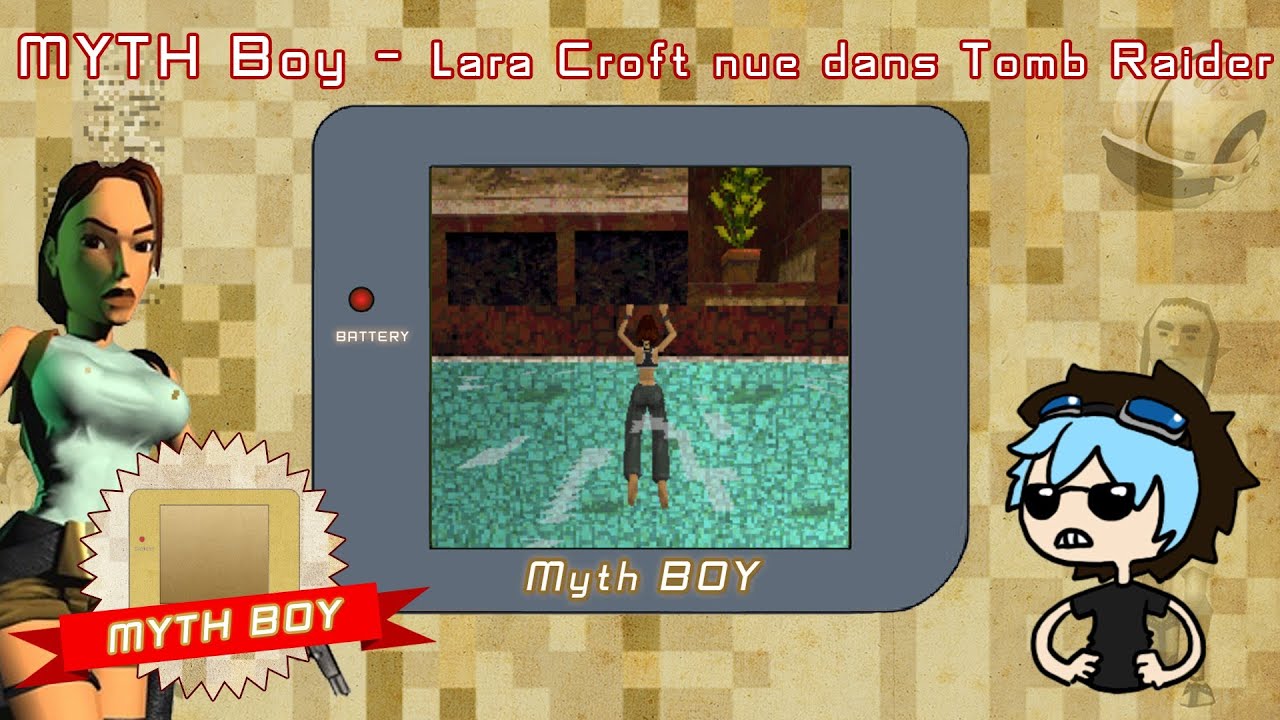 MYTH Boy - Lara Croft nue dans Tomb Raider - YouTube