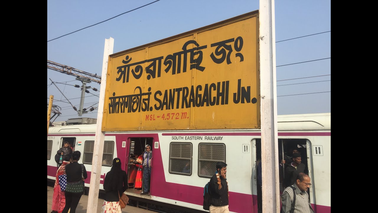 Santragachi Junction railway station (SRC) |।Santragachi station ...