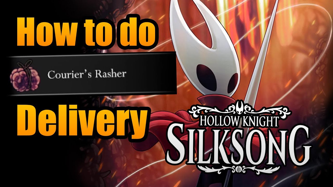 How to do Courier's Rasher Delivery Tutorial - Hollow Knight Silksong ...