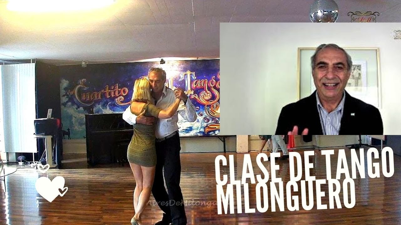 Clase baile de tango milonguero ACTIVE SUBTITLE, conductor o tango ...