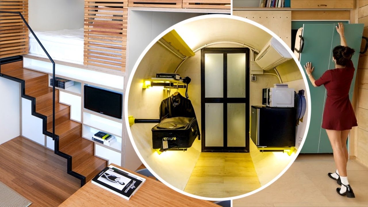 67+ Micro Apartment (Genius) Interior Design Ideas - YouTube