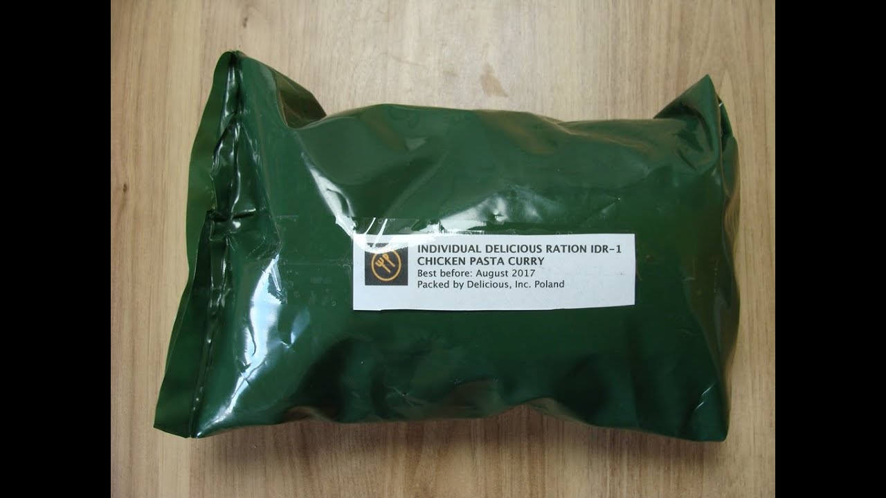 Individual Delicious Ration IDR-1 (2016) for the mreinfo.com contest ...