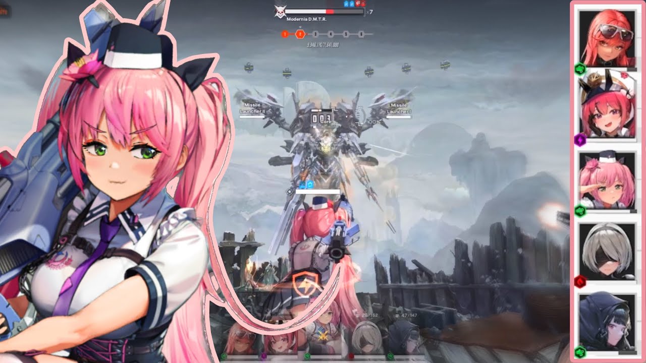NIKKE: Special Interception Modernia - Full Clear: Quiry Gameplay | 2B ...