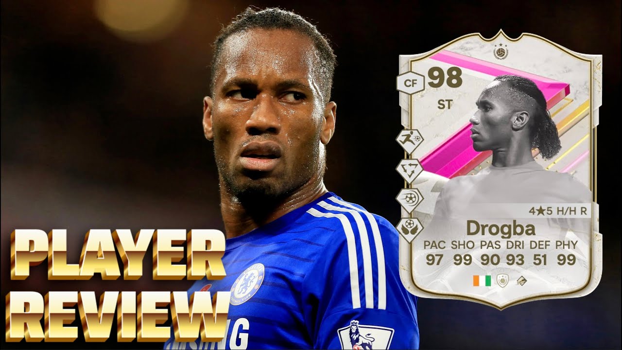¡EL ELEFANTE! -REVIEW DROGBA 98 FUTTIES ICON EAFC 24/ FIFA 24 - YouTube