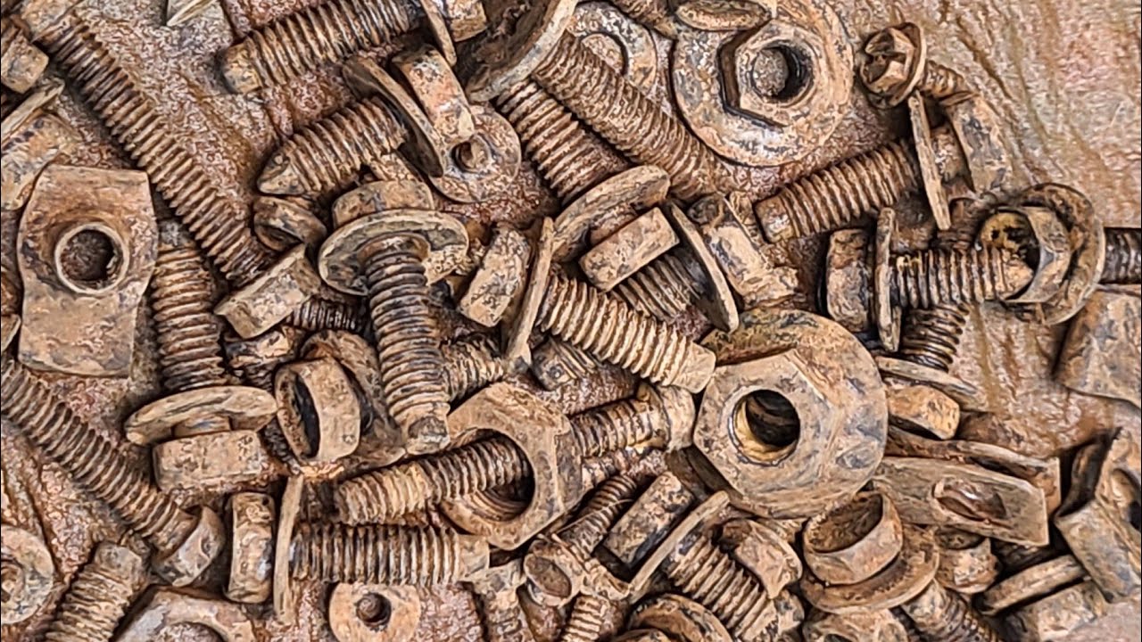 Rust proofing and blackening fasteners - YouTube