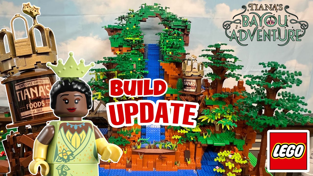 LEGO DISNEY UPDATE - TIANA’s BAYOU ADVENTURE - YouTube