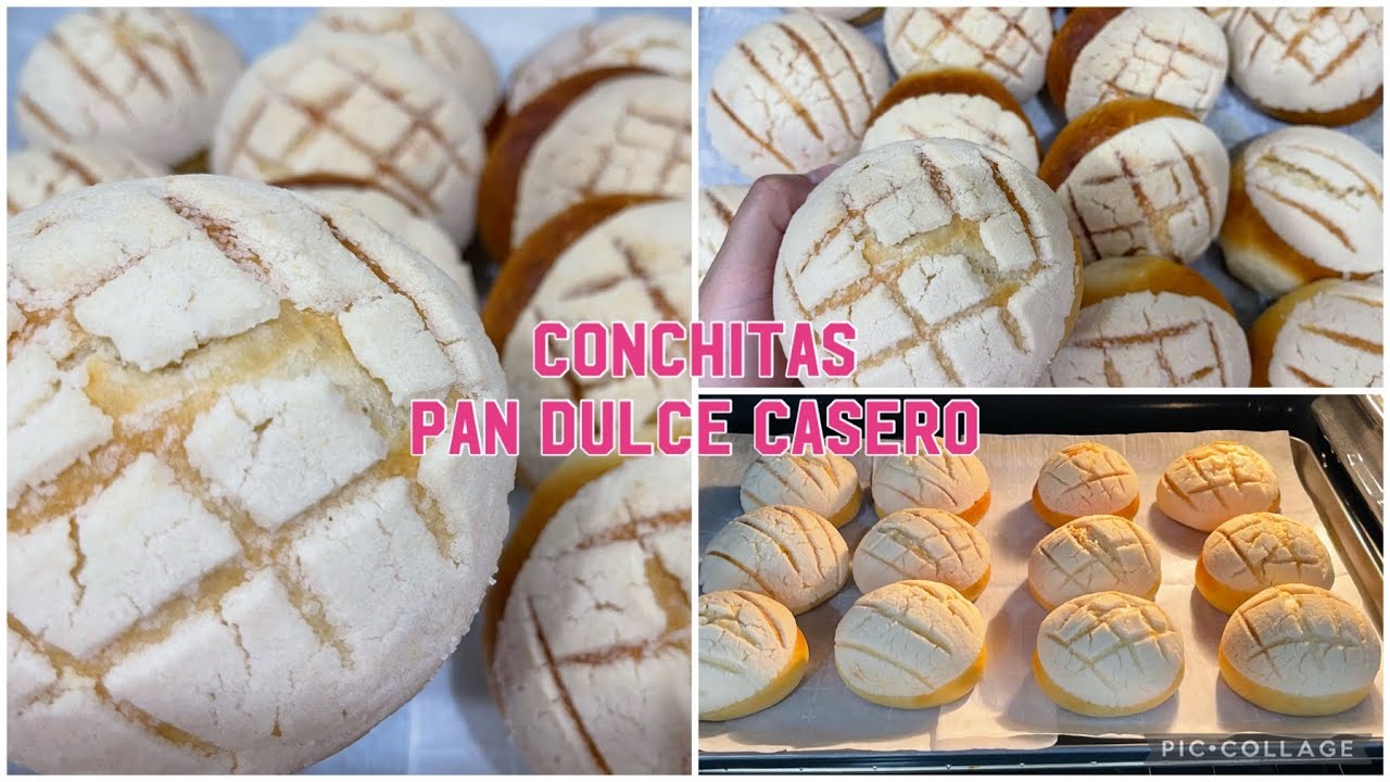 Conchitas pan dulce suaves como las de Bimbo - YouTube