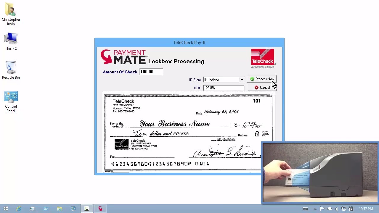 Processing Mailed and Lockbox Checks with PaymentMate - YouTube