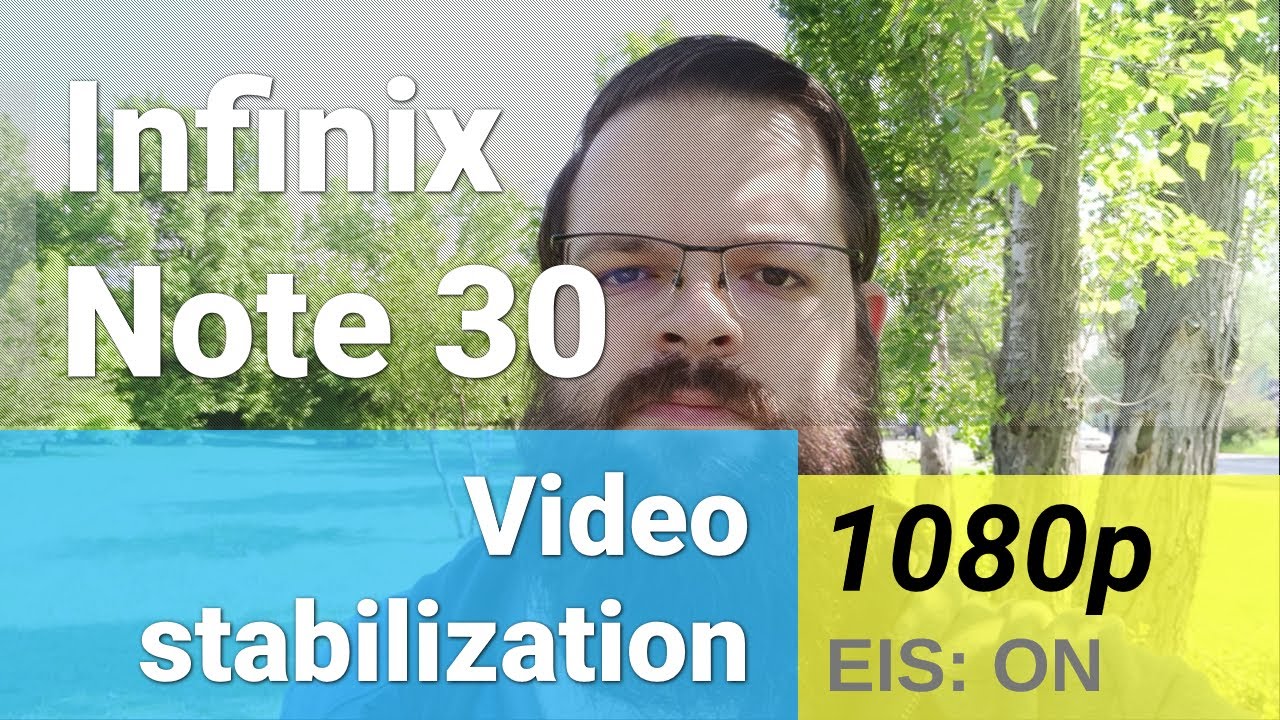 1080p stabilization test (selfie camera) - Infinix Note 30 - YouTube