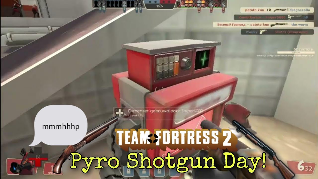 Pyro Shotgun Day #tf2 #smallcreator - YouTube