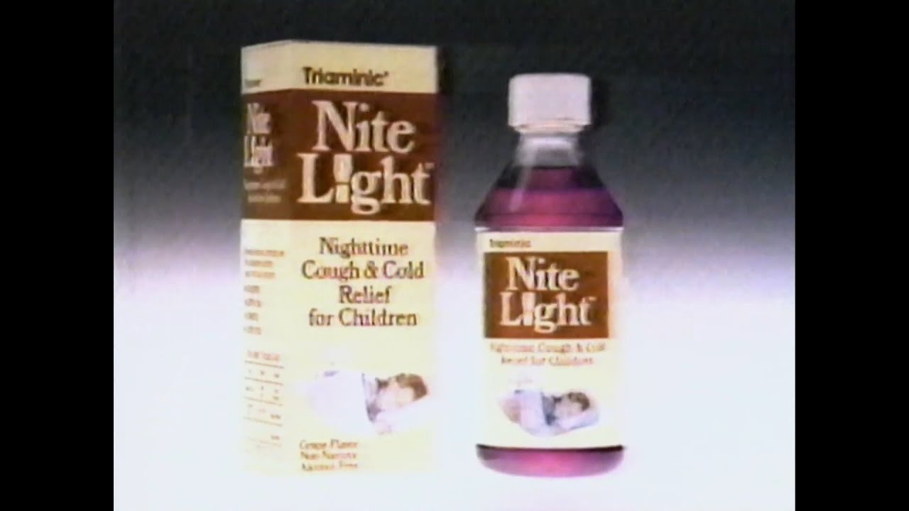 Triaminic Nite Light (rare, 1990) - YouTube