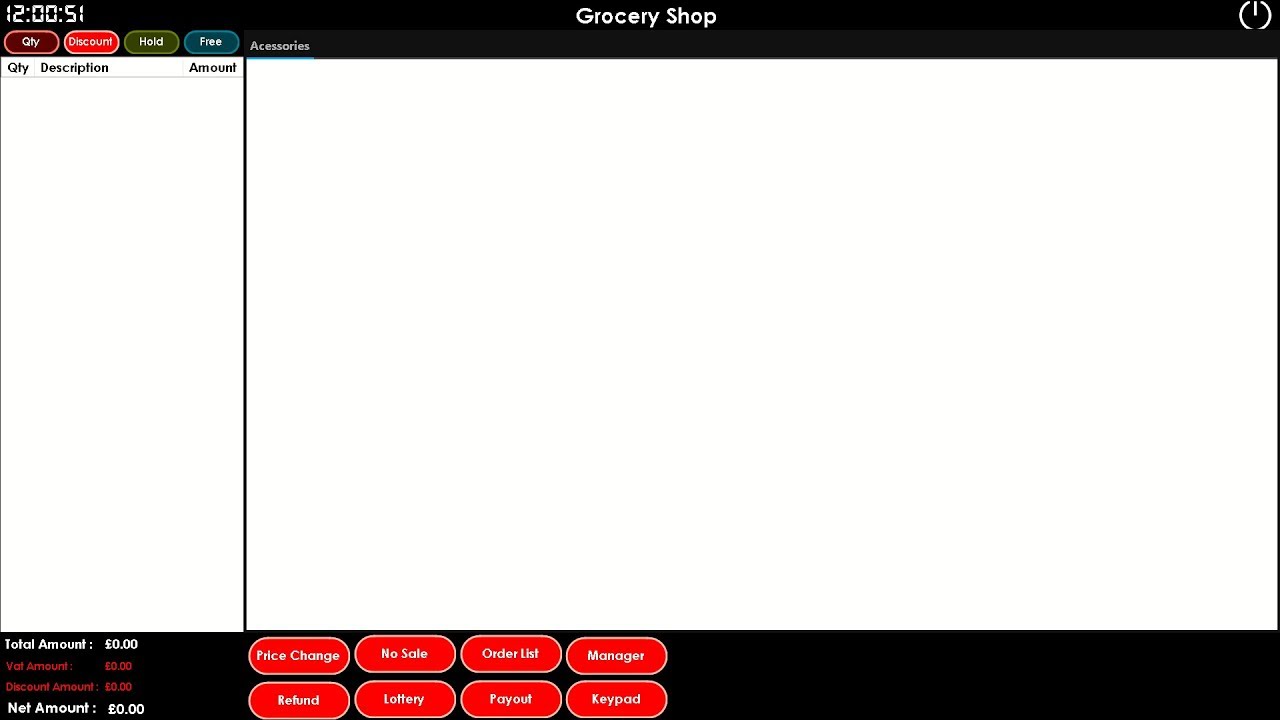 C# winform Dashboard Design for Grocery Shop POS Part 3 - YouTube