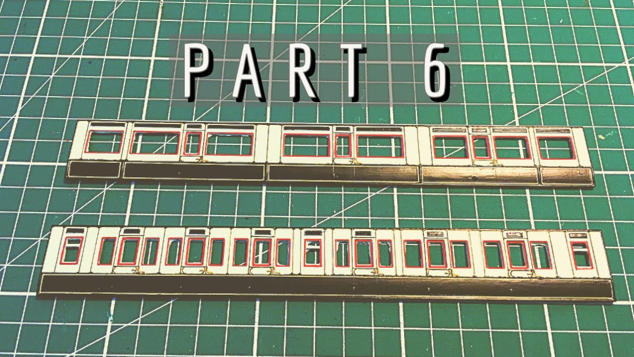 Painting the intricate LNWR coach livery - Building the Ratio LNWR ...