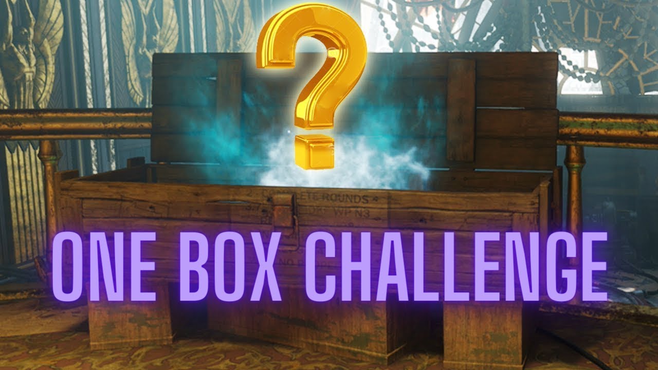 ONE BOX CHALLENGE - Call of Duty Black Ops : Kino Der Toten - YouTube