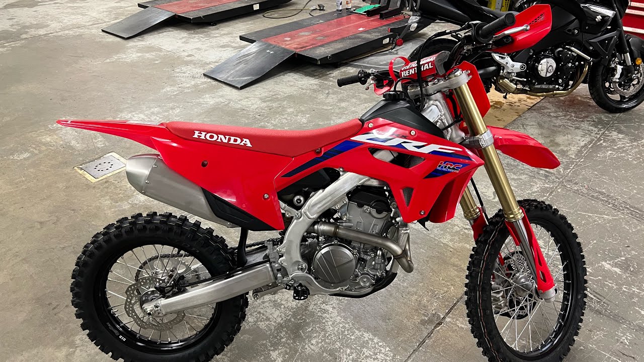 2023 Honda CRF 250 RX first look - YouTube