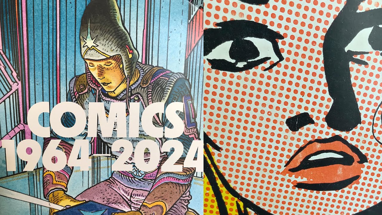 Comics 1964 - 2024 Exhibition Catalog (Paris) Inc Marvel / French BD ...