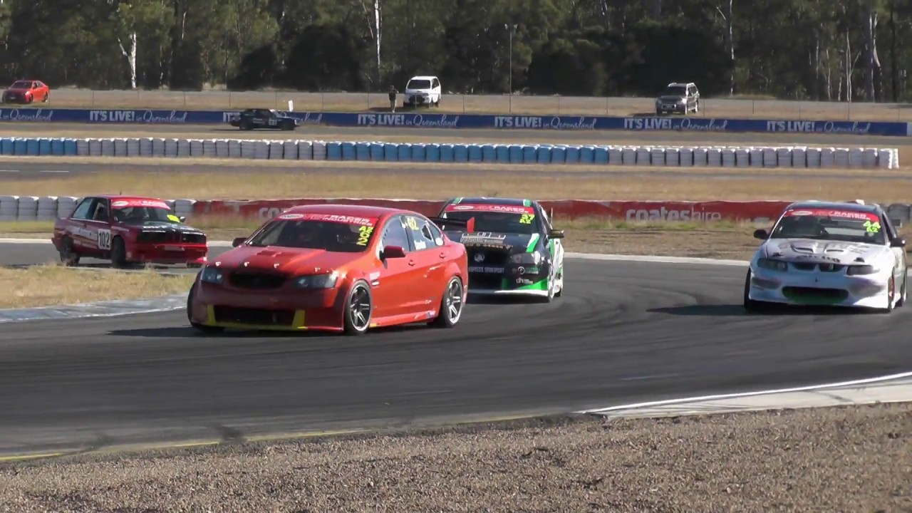 QTCC Round 3 2018 ~ Race 1 Highlights ~ Queensland Raceway. (2 Days of ...