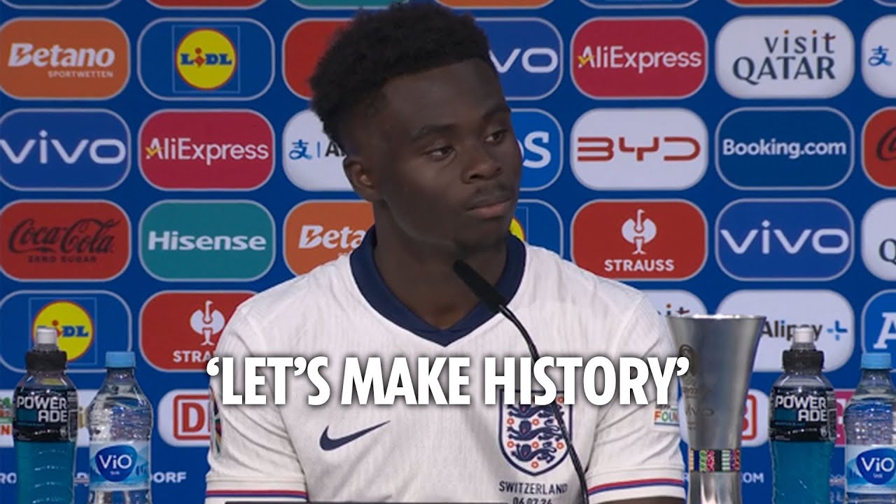 'We have best pen takers in the world" - Bukayo Saka reacts to England ...