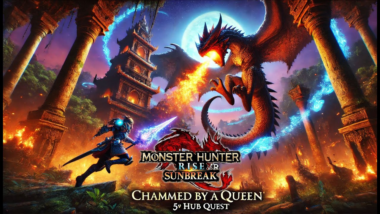 👑 Charmed by a Queen: Rathian Hunt in Monster Hunter Rise! 🐉🔥 - YouTube