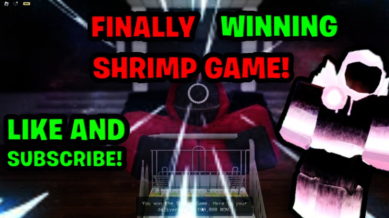 I finally won the shrimp game... - YouTube