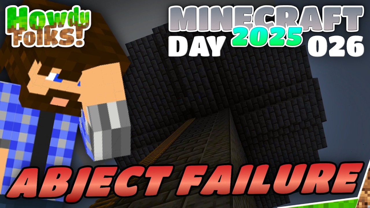 This... didn't work 🤦🏻‍♂️ | Minecraft 2025 | Day 026 - YouTube